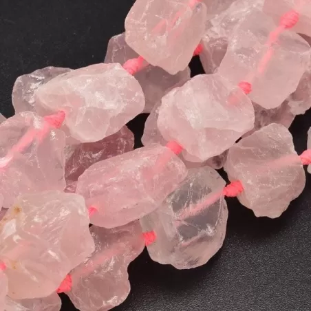 Cuart roz brut » Pietre semipretioase